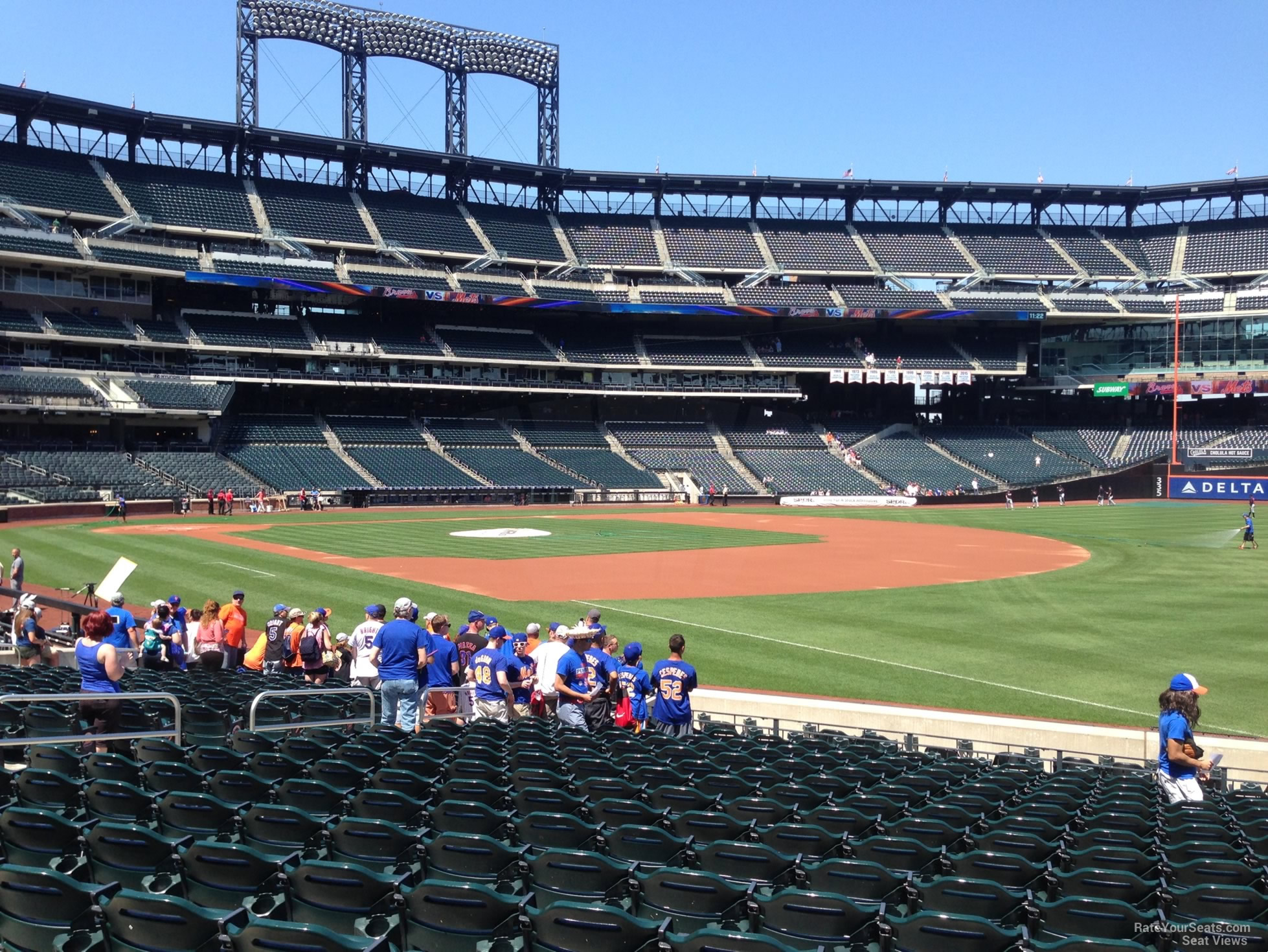 Citi Field Section 109 RateYourSeats Citi Field Section 109 RateYourSeats