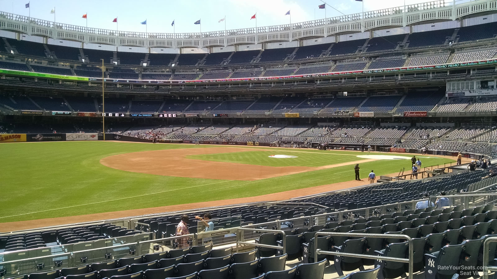 Yankee Stadium Section 128 New York Yankees RateYourSeats Yankee Stadium Section 128 New York Yankees RateYourSeats