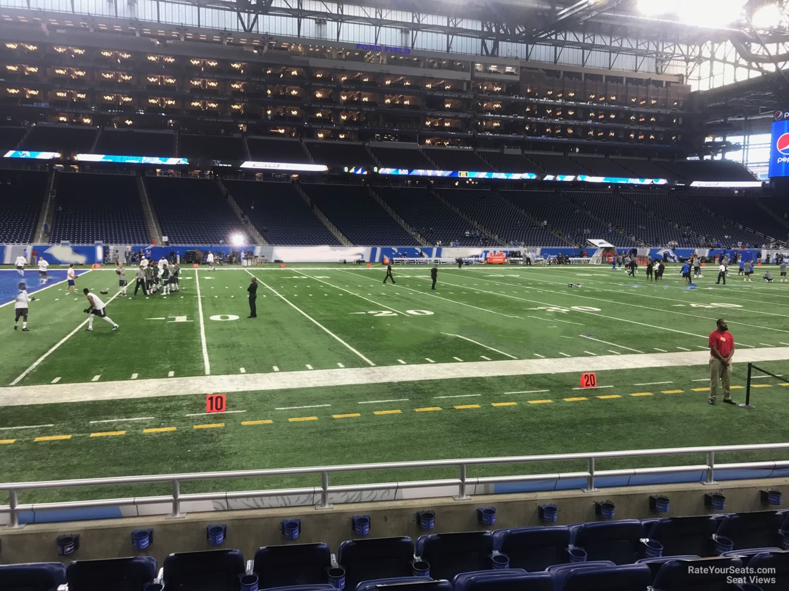 Section 124 at Ford Field - RateYourSeats.com