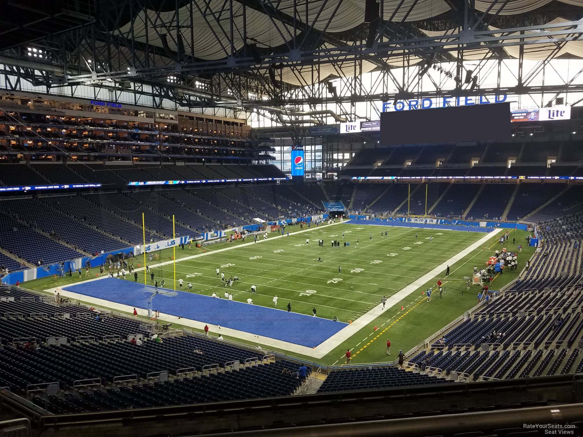 Section 222 at Ford Field - RateYourSeats.com