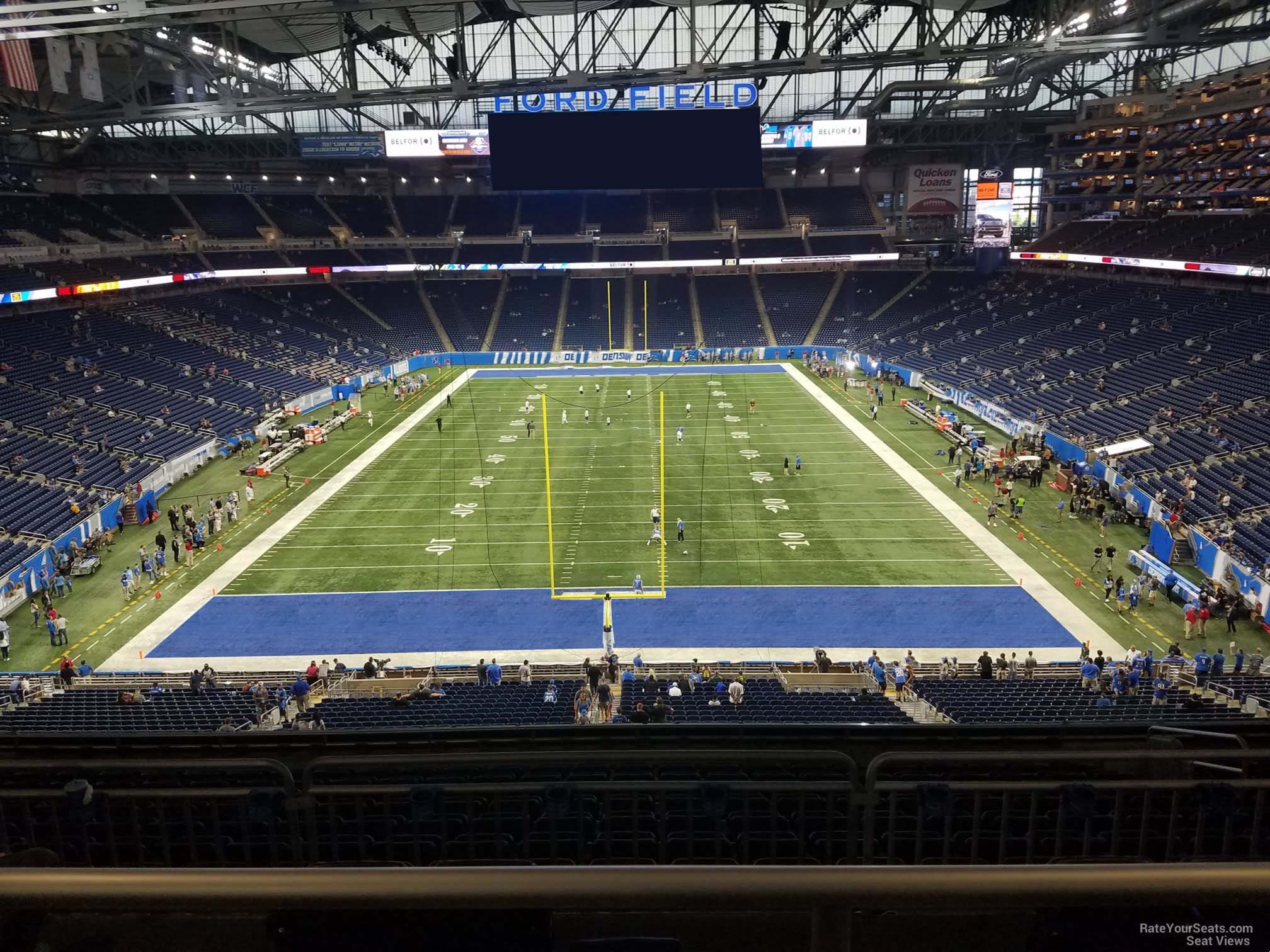Section 344 At Ford Field RateYourSeats Section 344 At Ford Field RateYourSeats