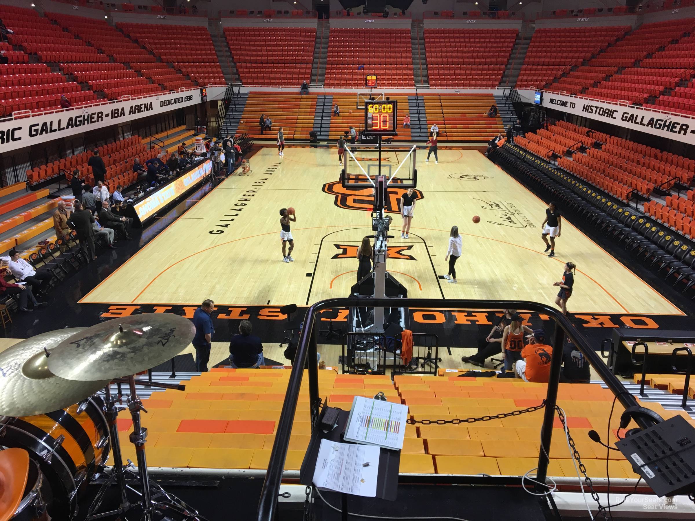 Section 208 at Gallagher-Iba Arena - RateYourSeats.com