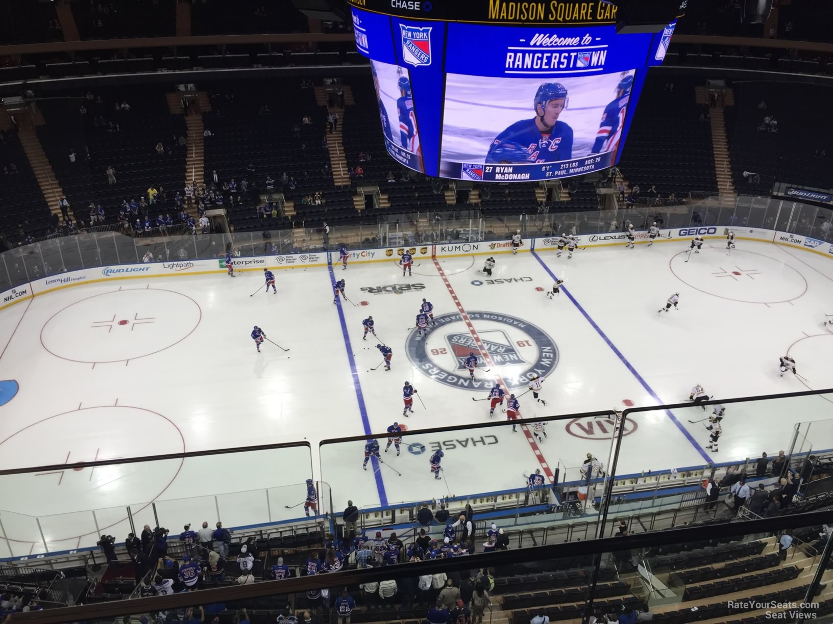 Section 312 At Madison Square Garden New York Rangers RateYourSeats