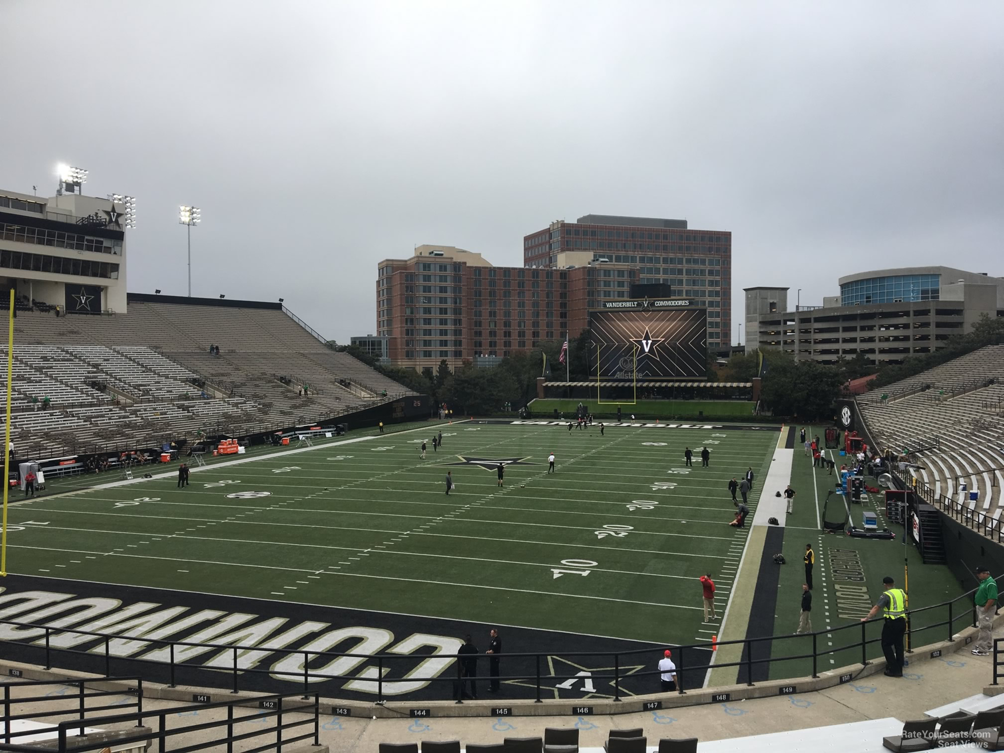 Vanderbilt Stadium Section N - RateYourSeats.com